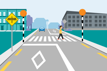 Rules for drivers at pedestrian crossings | Drive