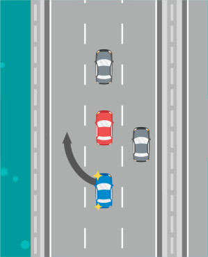 Passing on the left | Drive