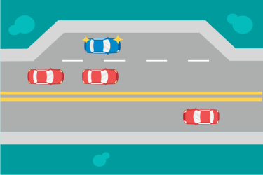 Passing and slow vehicle bays | Drive